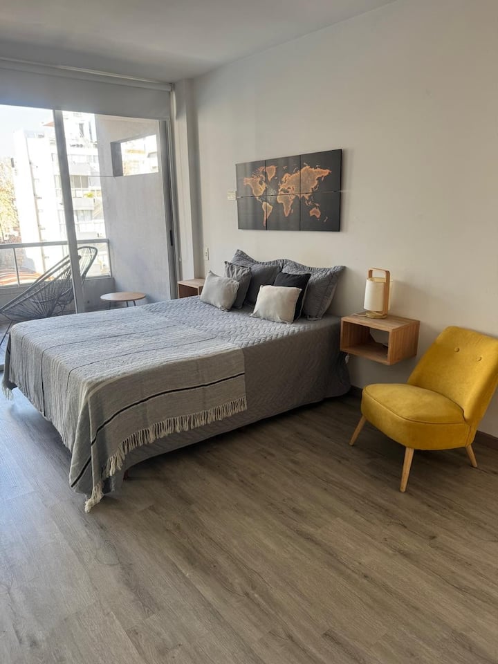 Palermo Hollywood Balcón Parrilla Muy Cómodo Luz C - Buenos Aires