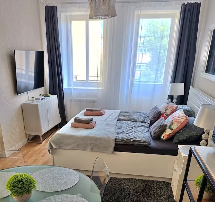 Cozy Apt | Self Checkin | Balcony Haven |  Smarttv - Prága