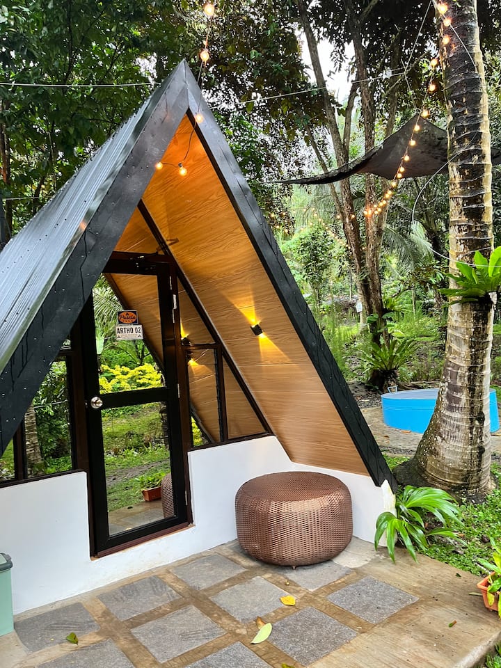 Glamping Experience In The Farm - Luxe Cabins - Siniloan