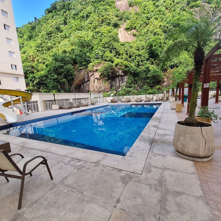 A 15min Da Praia Do Jose Menino, Apto - Santos