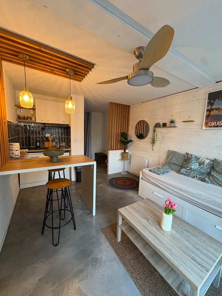 Studio Chaleureux En Bord De Mer - Gruissan