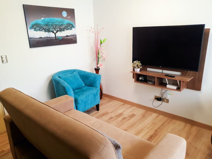 Hermoso Acogedor Departamento Frente A Miraflores - Lima