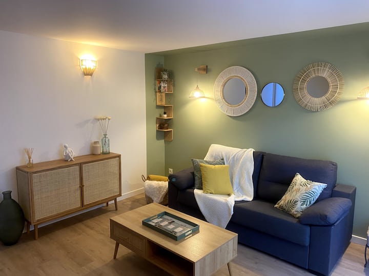 "La Loca" Logement Entier, Apaisant Avec Terrasse - Créon