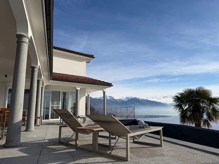 Villa With Sauna And Infinity Pool - Ascona