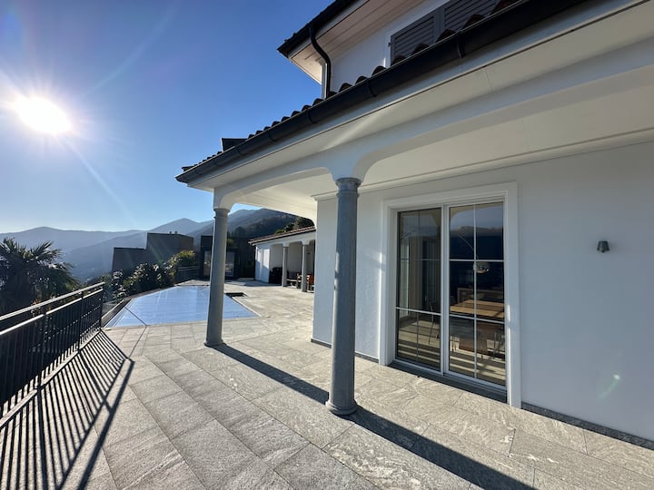 Villa With Sauna And Infinity Pool - Locarno
