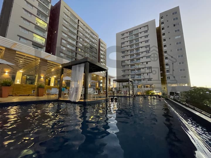 Resort Fantástico Centro De Caldas + Desconto Park - Caldas Novas