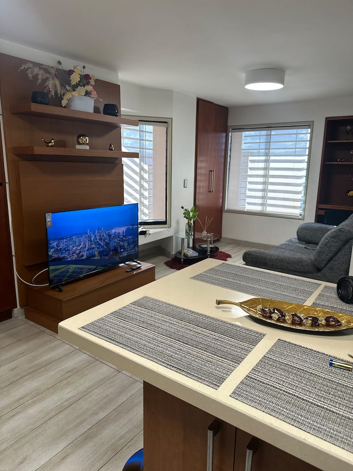 Hermoso Apto Moderno Acogedor Wiffi 200 Mb Fibra - Caracas