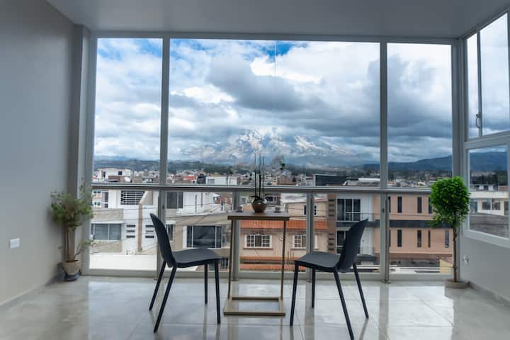 D2-departamento Completo Independiente Ed. Nevados - Riobamba