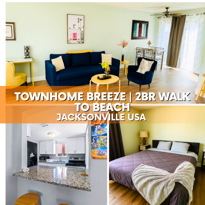 Townhome Breeze | 2br Walk To Beach - Ponte Vedra Beach, FL