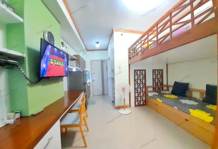 Bunk Bed Studio @Westjonesresidences - Talisay