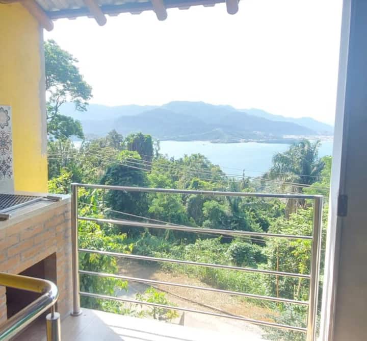 Chalé 1 Maravilhoso Com Vista Mar E Churrasqueira - Ilhabela