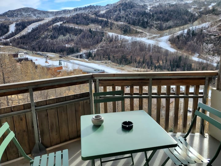 Superbe 2 Pièces Pour Famille Vue Sur Montagne - Isola 2000