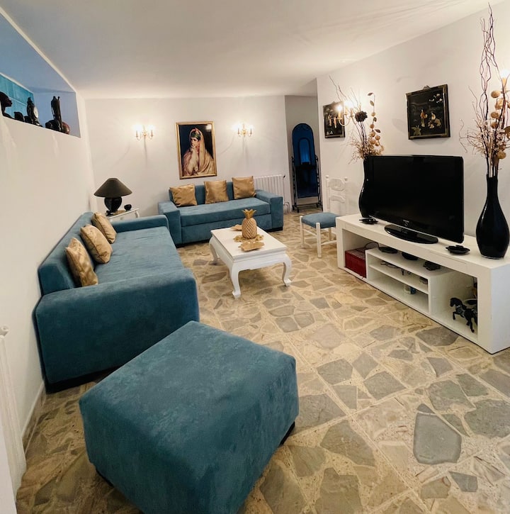 Maison Bleue Proche Mer - Sidi Bou Said