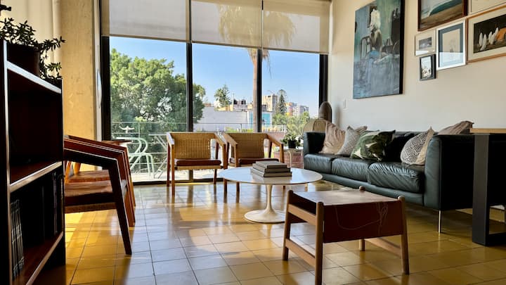 Departamento Con Terraza En La Americana - Guadalajara