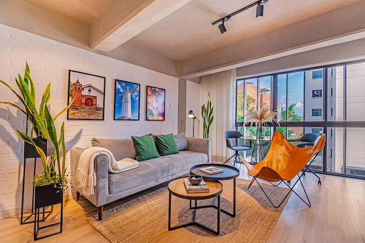 In207 • Loft Revista Ad • 5 Min Granada Y Downtown - Cali