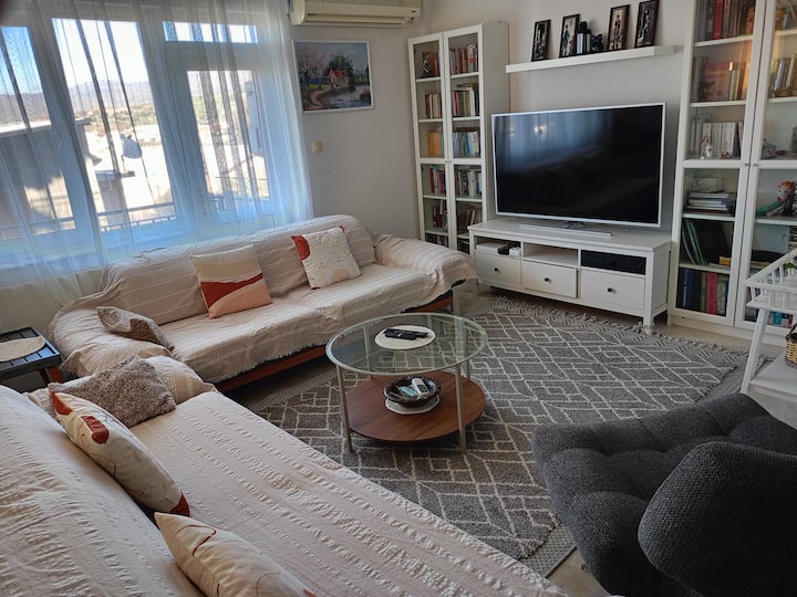 Dubleks Villa: Bahçeli Jeotermal Isıtmalı Klimalı - Dikili