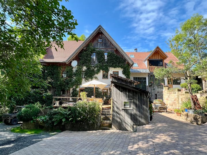 Idyllischer Hof Direkt An Der Fulda - Gersfeld (Rhön)