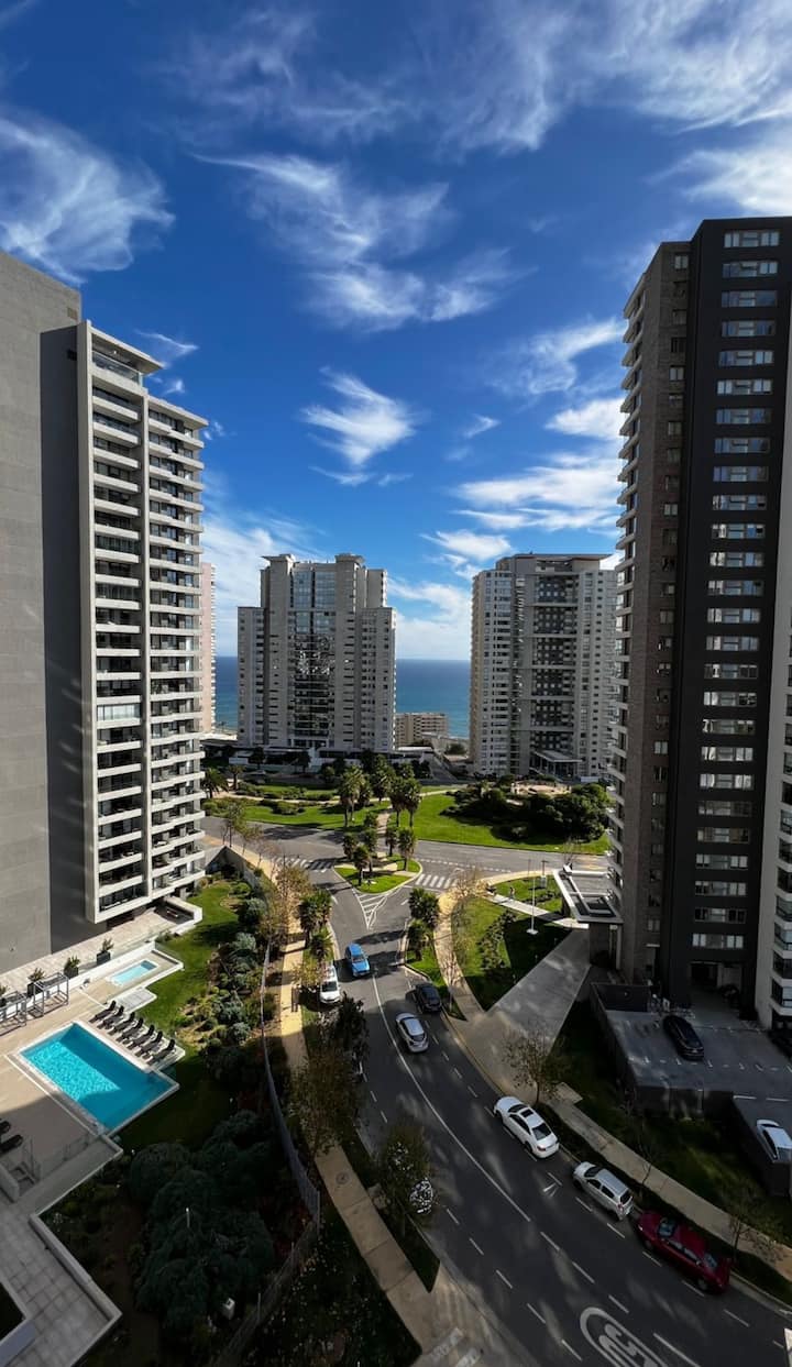 Depto Con Vista Al Mar En Concón - Concón