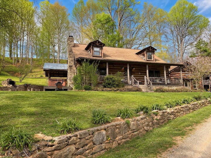 Bison Escape: Mini Donkeys Out Front! - Lake Junaluska, NC