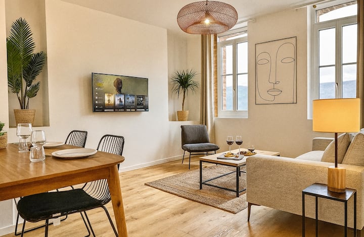Appartement Chic Au Cœur D'henriville - Glisy