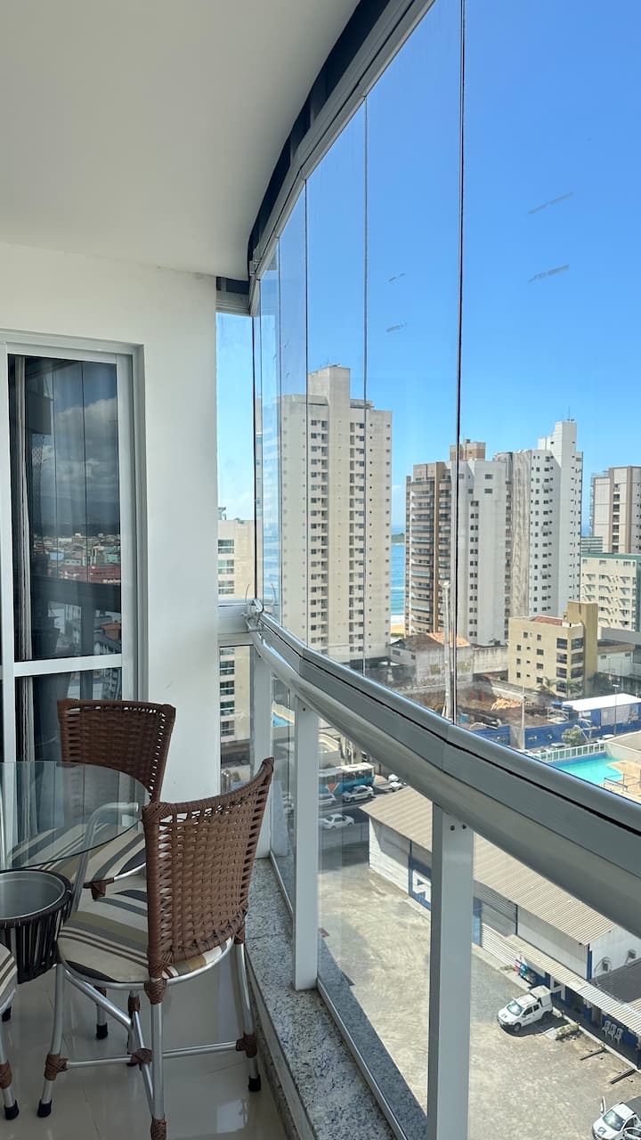Apt Com Ar-condicionado Até 8 Pessoas Na Praia. - Vila Velha