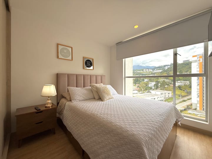 Espectacular Vista En Apto Cerca A Cable Plaza. - Manizales