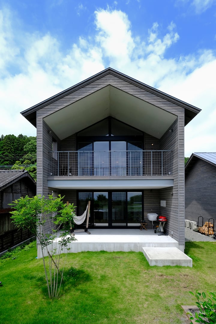 【一棟貸 最大8名noiro Noshima／大人数・グループ・家族旅】太平洋を眺めながら過ごす - Miyazaki