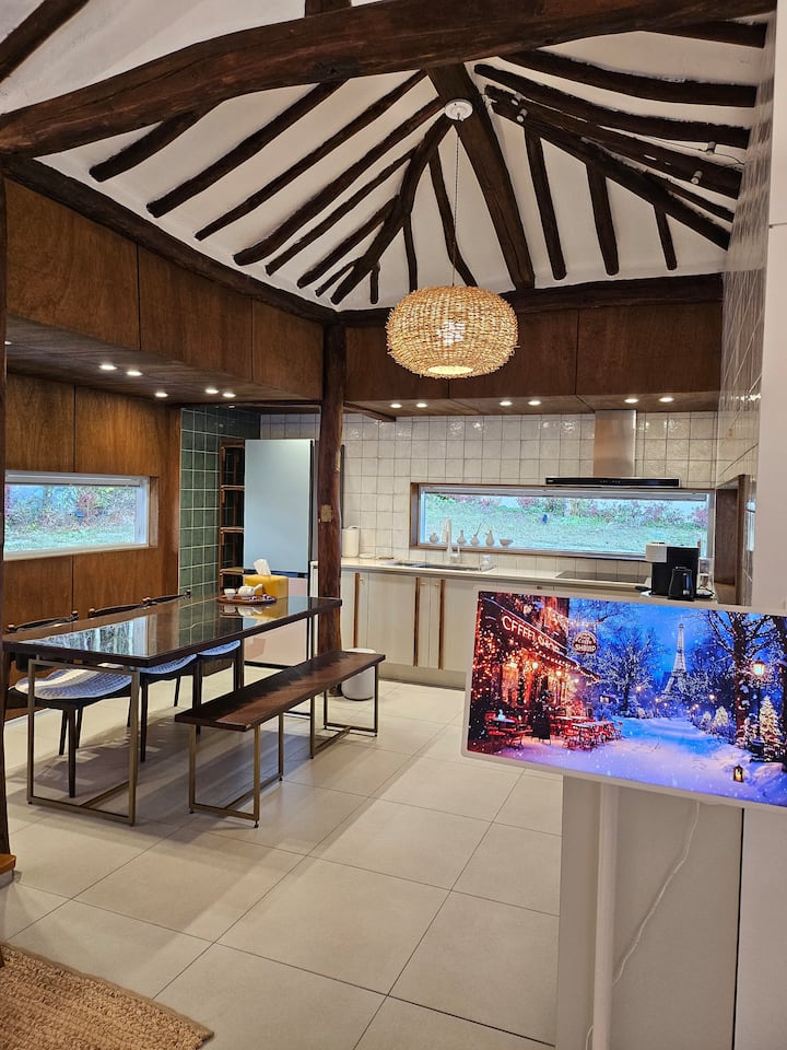 한옥 독채#  담담스테이#본채
 와별채가 있는예쁜숙소 - Gwangju