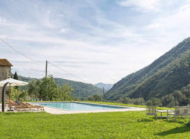 Tuscan Stone House With Pool – Casale Acquedotto - 
