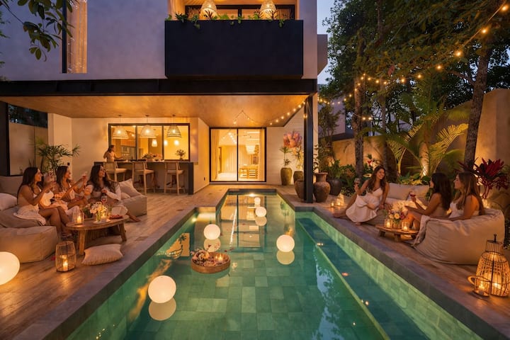 Villa Raiss,4bdr, 24/7 Security - Tulum