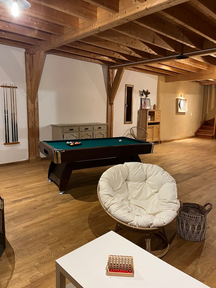 Gite Cocon à La Campagne Billard, Baby/foot Et Jeu - Sarthe