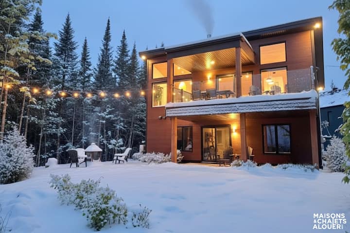 Le Chalet Du Mont Adstock | Golf | Animaux | Spa - Thetford Mines