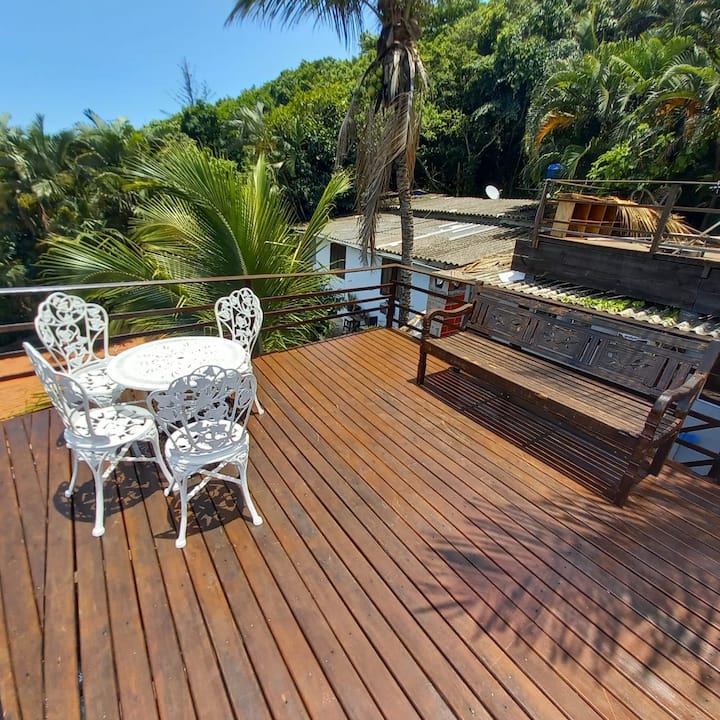 Apartamento E Deck Com Vista Mar (Loft Rocha) - Recreio dos Bandeirantes