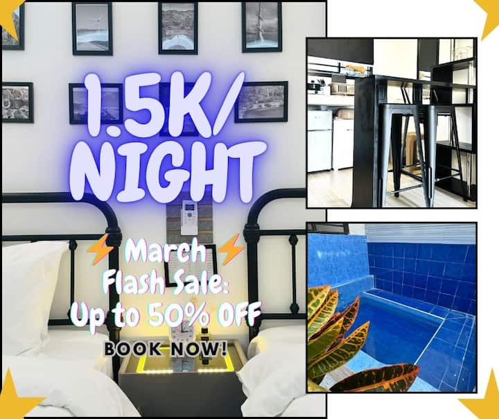 Pililla Rizal Townhouse L7+ Private Soak Pool - Pililla