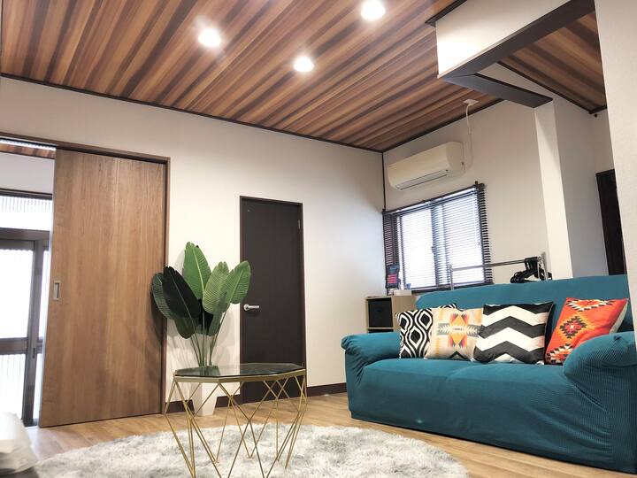 【まるまる一棟貸し】和モダンな落ち着いた戸建。Shiamoterrace - 오다와라시