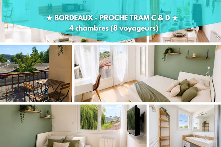 Life&travel - 4 Chambres - Bordeaux - Talence