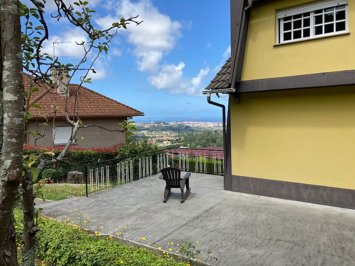 Apartamento Con Vistas Y Parking Incluido - Vigo