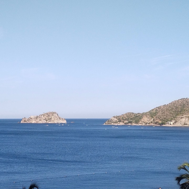 Apartamento Frente A La Playa - コロンビー サンタ・マルタ