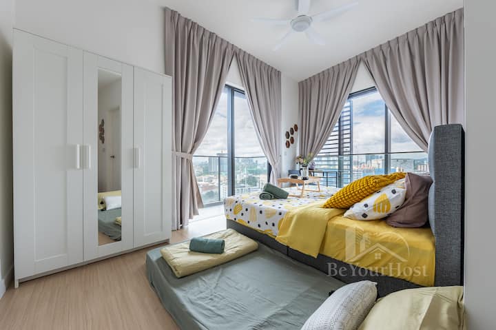 New 5-star Modern 2br Bestcityview Netflix 5minmrt - Kuala Lumpur