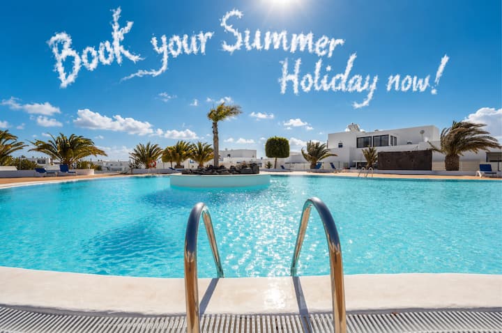 Maison Avec Jardin, Piscine & Terrasse Surle Toit - Lanzarote