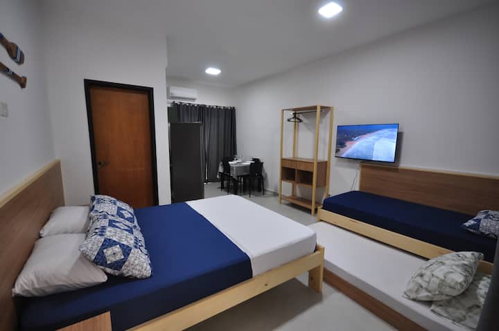 02 Studio Impecável Com Ar Na Praia Das Toninhas - Brasil