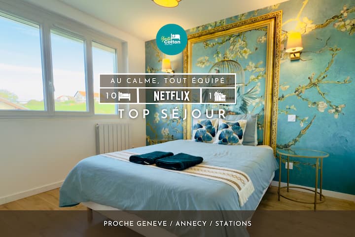 Appartement Spacieux - Entre Lacs Et Montagnes - ibis budget Nangy Annemasse