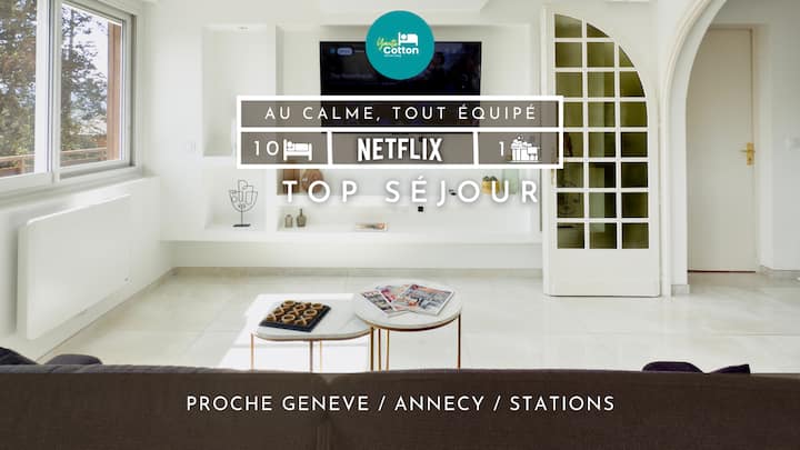 Appartement Spacieux - Entre Lacs Et Montagnes - Haute-Savoie