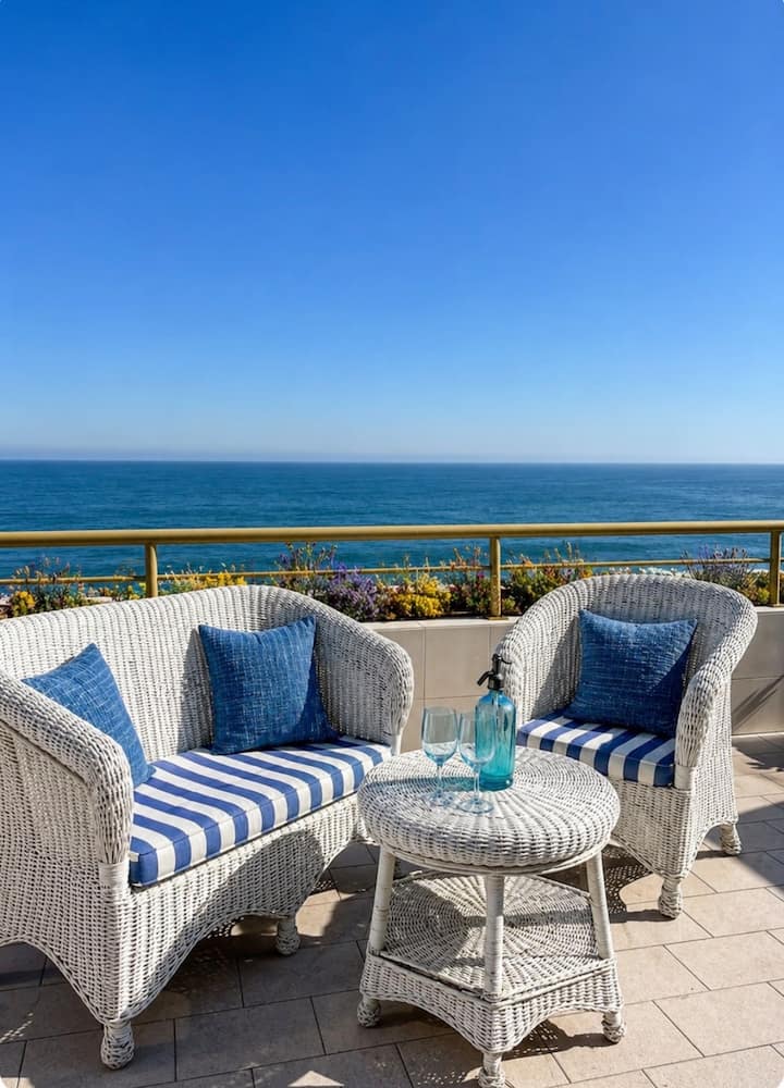 Vista Inmejorable, Gran Terraza A Pasos De Playa - Concón