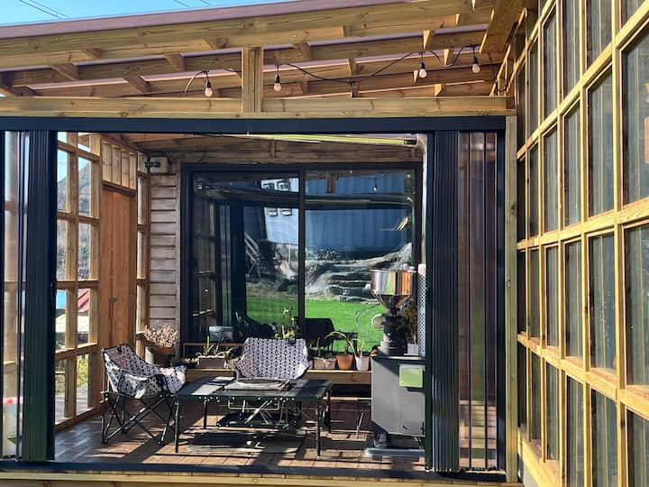 [몽굴재] 숲 속 작은집, 인심 좋은 광양 시골 촌캉스 #야외바베큐 #백운산옥룡계곡 - South Korea