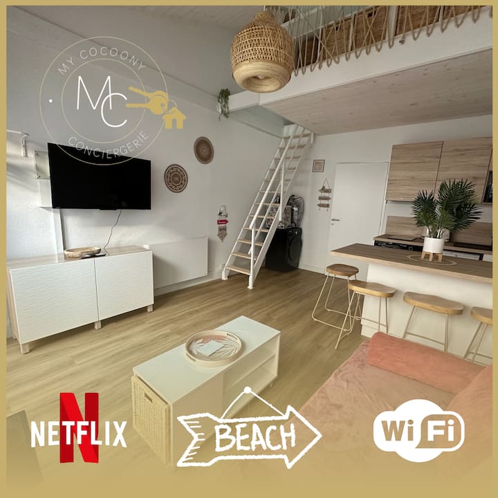 La Dune, Proche Plage Et Rue Piétonne - Plage de Notre-Dame-de-Monts