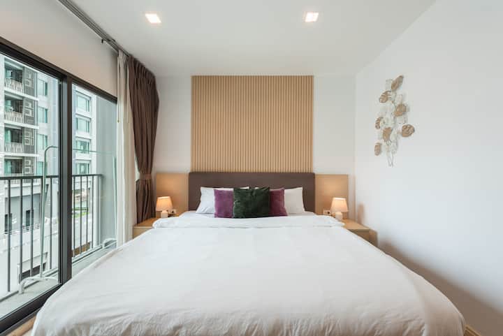 Bts 2 Min | Pool+gym | 500 Wifi | Airbnb Fee On Us - Bangkok