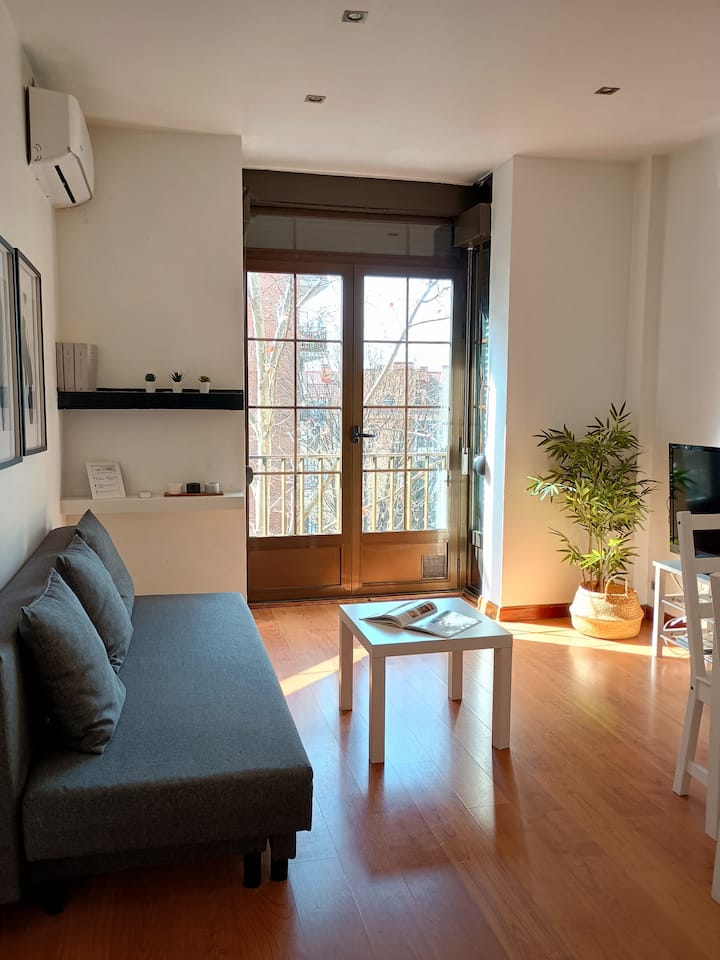 Bright Apartment With Balcony In Madrid - Madrid
