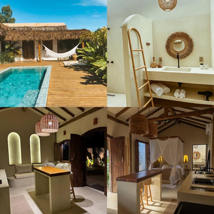 Bangalô Para 2 Ou 3 Pessoas Em Caraiva Com Piscina - Bahia (estado)