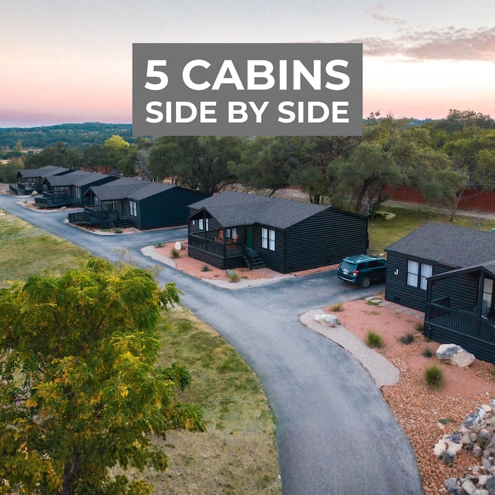 Starlight Horizon: 5 Cabins, Pool, Tx Hill Country - Canyon Lake, TX
